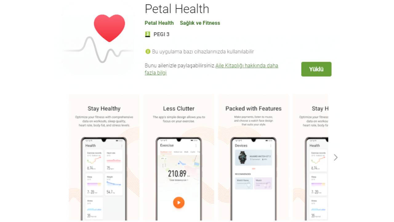 Huawei benennt seine Apps um: Huawei Health heißt jetzt Petal Health ...