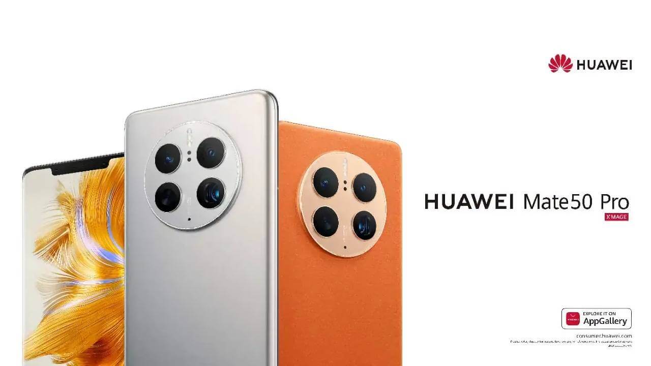 Huawei Mate 50 Pro mit XMAGE-Kamera mit variabler Blende startet international