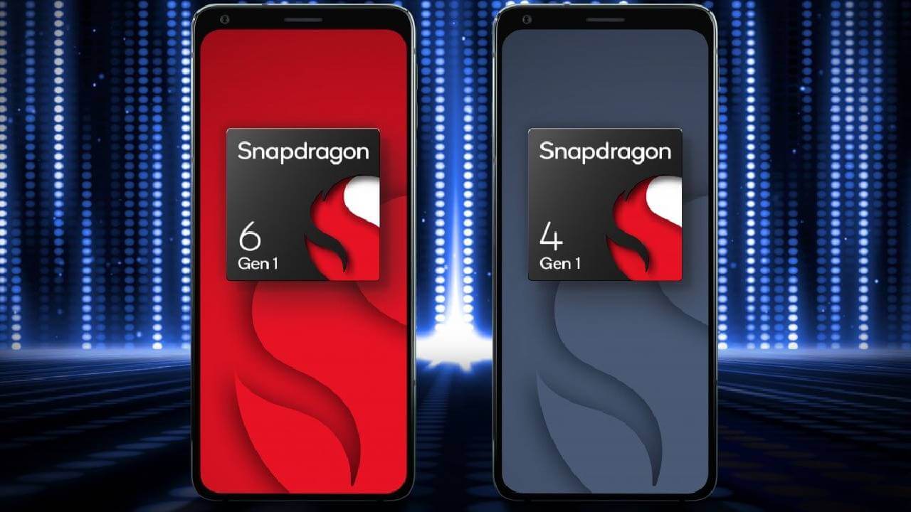 Qualcomm Snapdragon 6 Gen 1 4nm und Snapdragon 4 Gen 1 6nm 5G vorgestellt