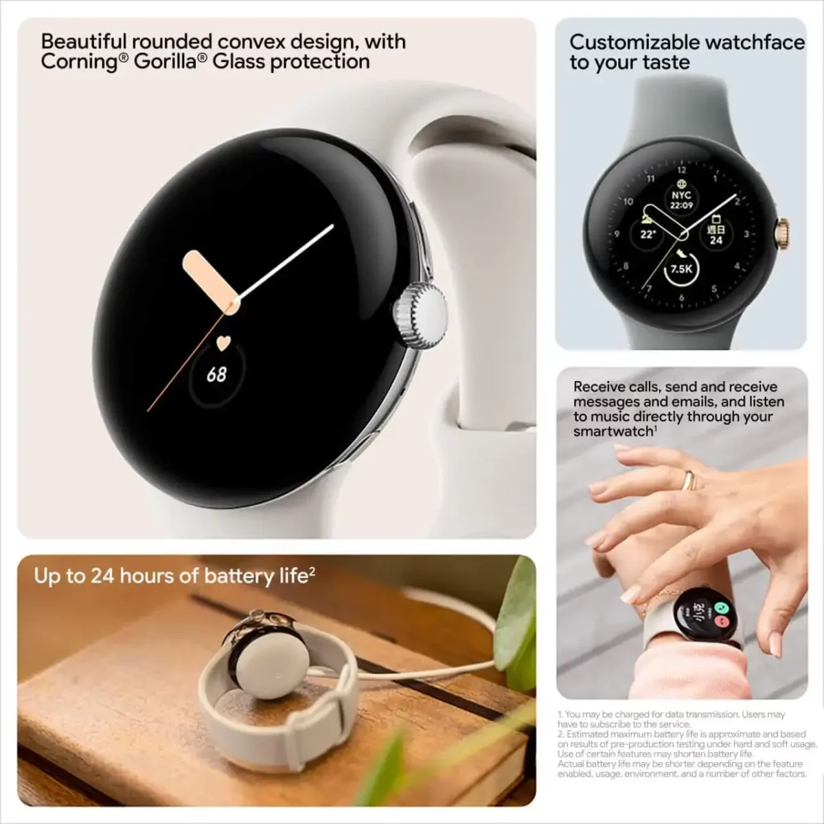 Pixel Watch: Neues geleaktes Google Marketing-Material verrät weitere ...