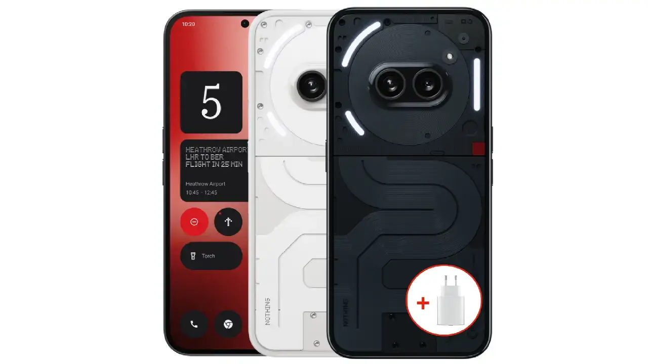 Nothing Phone (2a) mit kostenlosem Charger, Nothing Ear und Ear (a ...